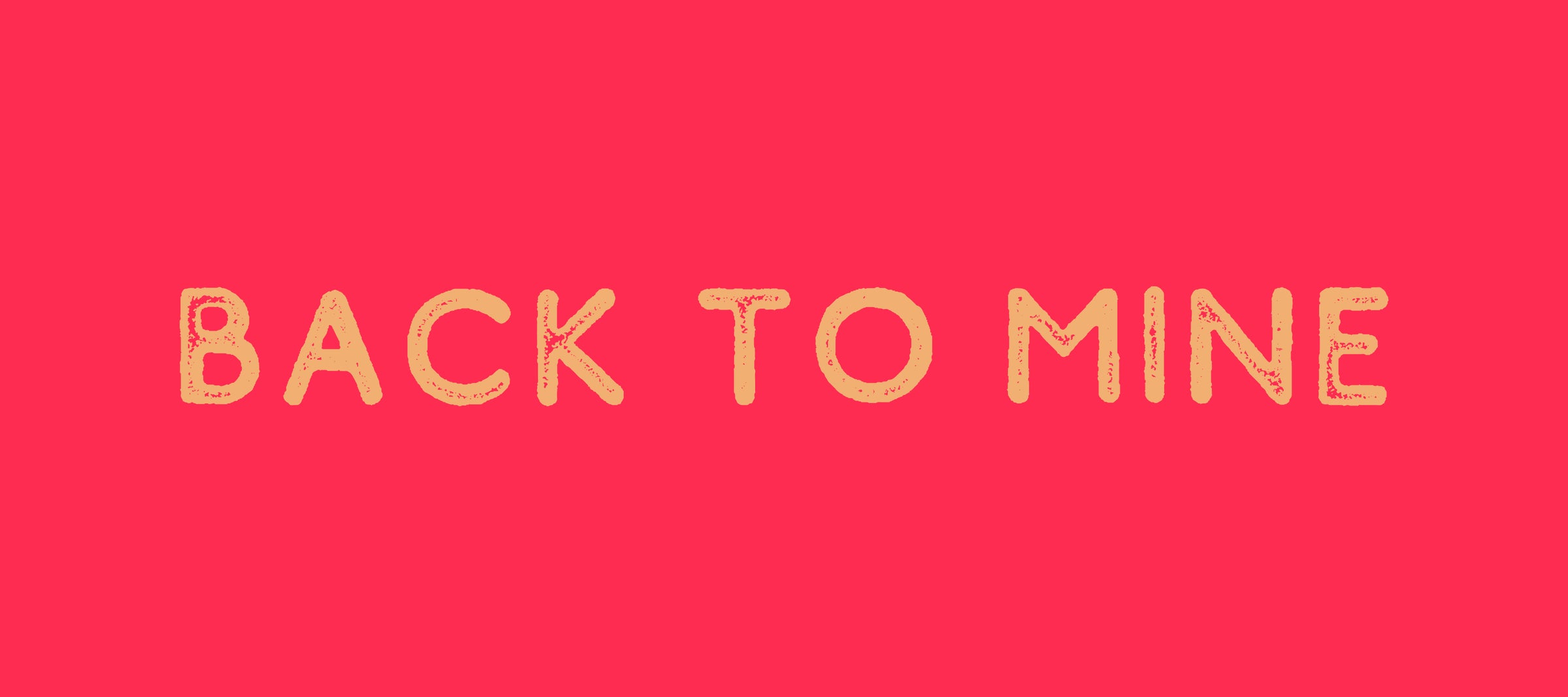 Food Menus | Back To Mine